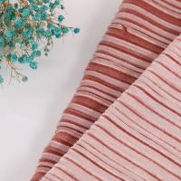 China Fluted Pleated Korean Velvet Fabric Sofa Solid Color for sale