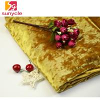 China Dress Pants Soft Korean Velvet Fabric 180gsm 100% Polyester for sale