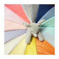 China Embossed Dot Bubble Super Soft Knit Fabric 260gsm For Pillowslip Sofa Cover for sale