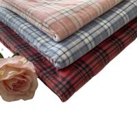 China Polyester Classic Plaid Printed Super Soft Fabric For Shoes Clothes Pillowslip for sale