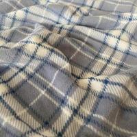 China Polyester Classic Plaid Printed Super Soft Fabric For Shoes Clothes Pillowslip for sale