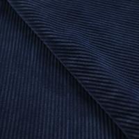 China Thick Striped Super Soft Stretchy Fabric 260gsm Double Side Spandex Polyester for sale