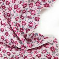 China Flower Printed Jacquard Velour Velvet Fabric 310gsm 100% Polyester for sale