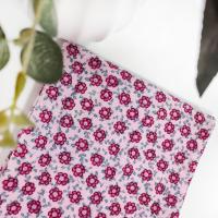 China Flower Printed Jacquard Velour Velvet Fabric 310gsm 100% Polyester for sale