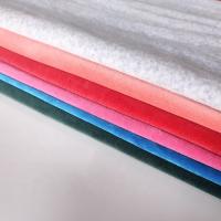 China 240gsm Velour Velvet Fabric CVC80 CVC20 Plain 32S 100D for sale