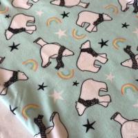 China Cartoon Printed Velour Velvet Fabric 150gsm Polyester for sale