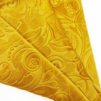 China 3D Embossed Sofa Holland Velvet Fabric 320gsm 150D for sale