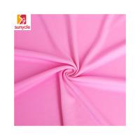 China T Shirt Single Knit Cotton Fabric 100gsm Pink Plain for sale