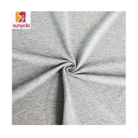 China Cationic Plain Single Jersey Fabric Cotton Polyester Combed Stretch for sale