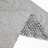 China Cationic Plain Single Jersey Fabric Cotton Polyester Combed Stretch for sale
