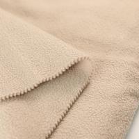China Micro 100 Polyester Fleece Fabric 350gsm 58'' 60'' for sale