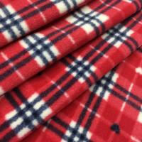 China 220gsm Patterned Polar Fleece Fabric 150D 288F 58'' 60'' for sale