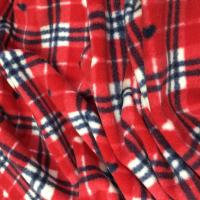 China 220gsm Patterned Polar Fleece Fabric 150D 288F 58'' 60'' for sale