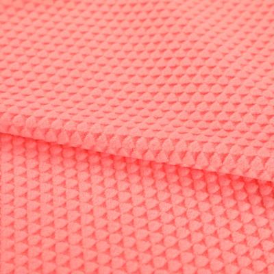 China 100% Polyester Micro Fleece Fabric 250gsm For Garment Upholster for sale