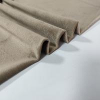 China Flat Twill Holland Velvet Fabric 200gsm Polyester Solid Color Sofa Cover Cushion Pillowslip for sale