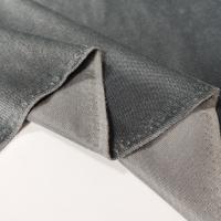 China 150D 210gsm Holland Velvet Fabric Plain Upholstery for sale