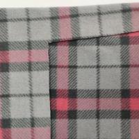 China Plaid Printed Micro Fleece Fabric Classic Polar For Scarves Gloves Dress for sale