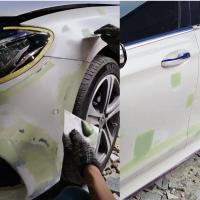 China Hummingbird 3kg Cream Green Auto Body Filler Putty Superior Finish for sale