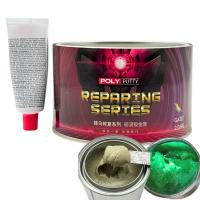 China BPO Poly Putty Fiberglass Body Filler Quick Drying For Bumper Repair 1kg for sale