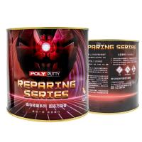 China CHPO Auto Body Repair Filler 3kg Cream Green For Steel Panels for sale