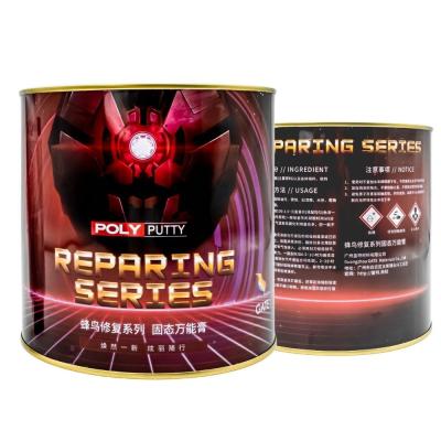 China CHPO Auto Body Repair Filler 3kg Cream Green For Steel Panels for sale