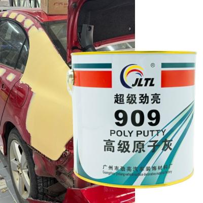 China Custom Easy Sanding Yellow Car Body Filler 3.5kg 4kg CHPO Putty Options JLTL 909 for sale