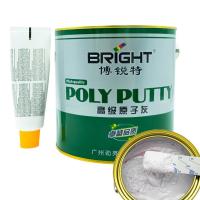 China Bright Fast Strong Auto Body Repair Filler 4kg White Putty For Automotive Workshops for sale
