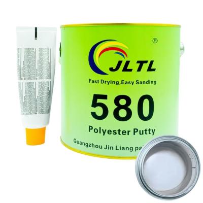 China 580 Premium Auto Body Filler Putty Trusted 4kg High Build CHPO Putty With Hardener for sale