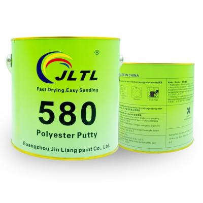 China Powerful 4kg CHPO Putty 580 Premium Body Filler Low Shrink 3 Speed Set for sale