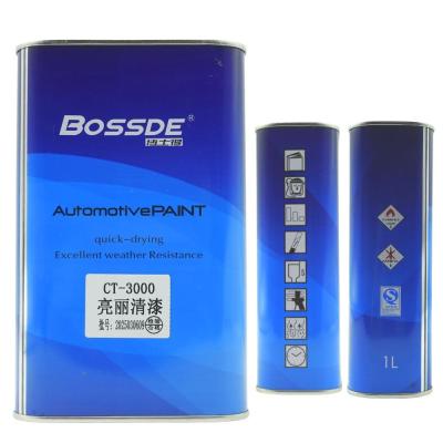 China Clear Coat Excellent Gloss Reliable  Auto Paint Protection 1L 12 Bottle Set for sale
