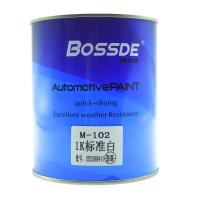 China Fast Drying 1K Standard White Auto Basecoat Excellent Spraying And High Coverage For Efficient Professional Refinishing for sale