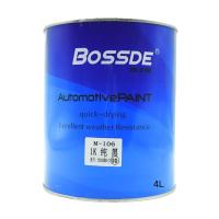 China Economical Pure Black 1K Automotive Paint Consistent Coverage In Automotive Marine for sale