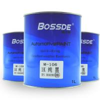 China Fast Drying 1K Black Basecoat Easy Spraying Strong Opacity For Auto Industrial Use for sale