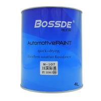 China High Performance 1K International Black Basecoat Fast Coverage Automotive Refinishing for sale