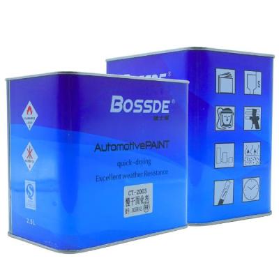 China Long Open Time Slow Auto Paint Hardener For Automotive Clear Coats Smooth Flowing Results for sale