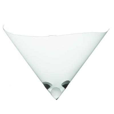 China Professional White Paint Paper Cone Filter 125 Micron For Auto Body Painting for sale