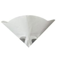 China Premium 125 Micron White Paper Paint Filter Cone For Oil Based Automotive Paints for sale