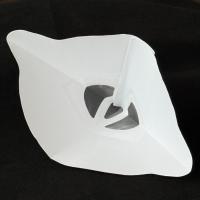 China Premium 125 Micron White Paper Paint Filter Cone For Oil Based Automotive Paints for sale