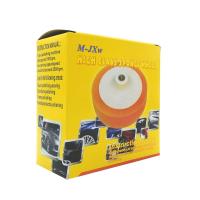 China Orange Sponge Wheel Advanced Durable 4 Inch Polishing Tool For Multi Surface Use for sale