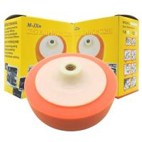 China Orange Sponge Wheel Efficient Stable 4 Inch Polishing Choice for Professional Results for sale