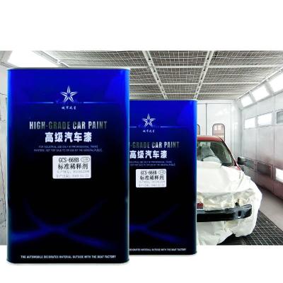 China Automotive Paint Thinner Powerful Solvent Blend 4L Reliable Viscosity Control For Car Refinishing for sale