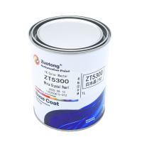 China Auto Body White Basecoat Durable Crystal Finish 1L High Performance For Car Painting for sale