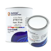 China Zuotong Automotive Black Car Paint Strong Deep Color Power 1L Fast Dry Refinish Use for sale