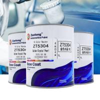 China Automotive Base Coat Reliable High Performance 1K Golden Pearl 1L Car Refinishing for sale