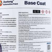 China Automotive Base Coat Reliable High Performance 1K Golden Pearl 1L Car Refinishing for sale