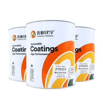 China Automotive Metallic Silver Coating Smooth Finish 1K 3750ml Quick Dry Repair Paint for sale