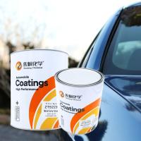 China Auto Body Silver Paint Durable Coverage 1K Metallic 3750ml Fast Flash Car Coating for sale