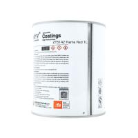 China Auto Paint Base Coat Reliable High Coverage 1L Flame Red Automotive Refinish for sale