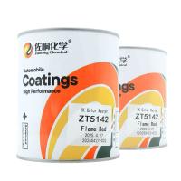 China Zuotong Car Refinishing Base Coat Durable Bright Red 1L Flame Red Auto Body Paint for sale