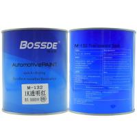 China Bossde Transparent Red Base Coat Reliable Color Mixing Power 1L Automotive Refinishing Paint for sale